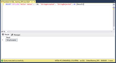 Iif Function In Sql Server Iif Function In Sql Server