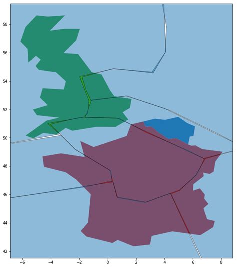 Geopandasoverlaycountries Geologicregions Howintersection