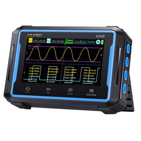 Fnirsi 2c53p Digital Oscilloscope Multimeter Blue