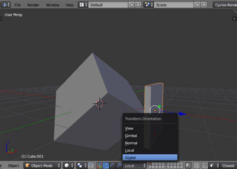 Modeling Object Flips While Snapping To Another Object With Align Rotation Using Face