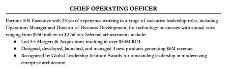 How To Write An Executive Summary