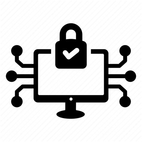 Security Lock Network Computer Data Icon Download On Iconfinder