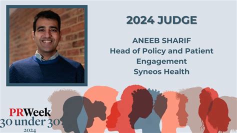 Aneeb Sharif On Linkedin I Am Delighted To Be Judging The Prweek 30 Under 30 Awards 2024 On Behalf