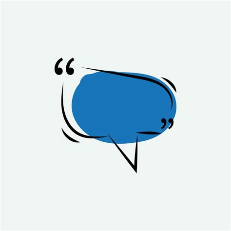 Quote Box Frame Texting Quote Blank Template Box Design Box Quotation Bubble Blog Symbols