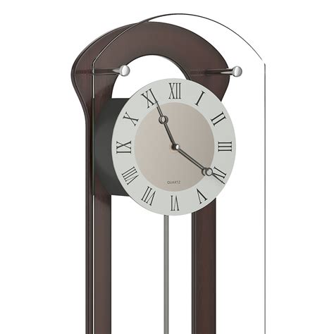 Classic Wall Clock With Pendulum 3d Model Animated Cgtrader