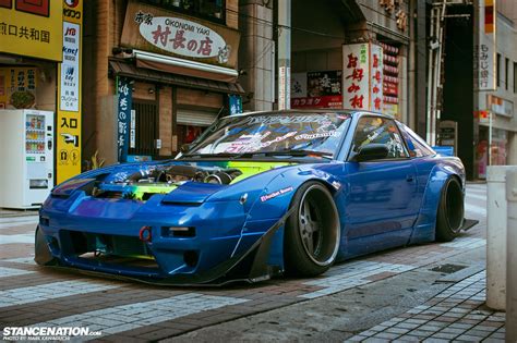 Nissan Silvia S13 Rocket Bunny Kit Volk Te37 Sr20det