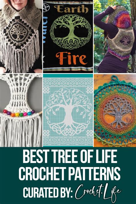 Gorgeous Tree Of Life Crochet Patterns Crochet Life