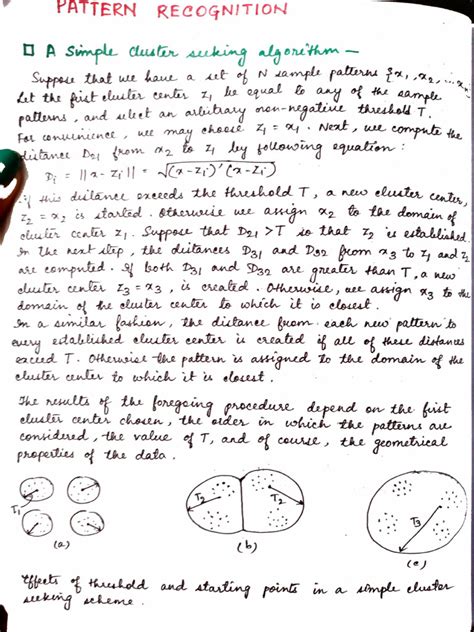 Pattern Recognition Notes Part 1 Pdf