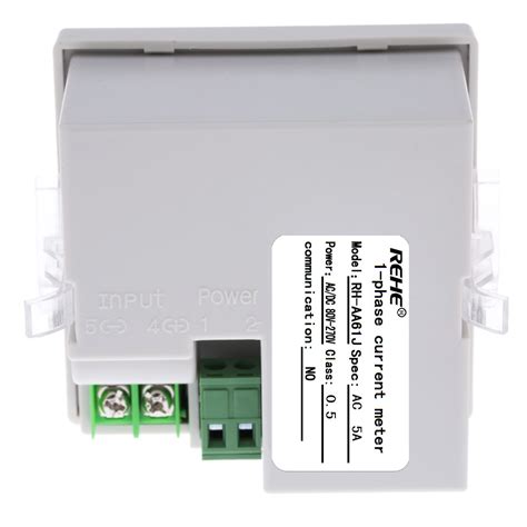 Digital Ammeter Single Phase Ac Current Panel Meter Digital Ampermeter