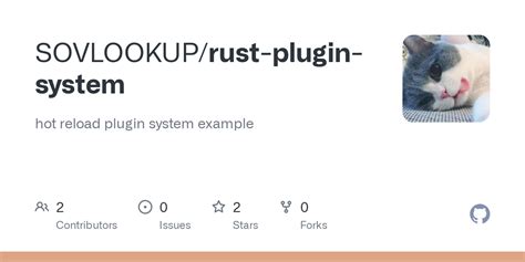 rust plugin system my master src main rs at master · sovlookup rust