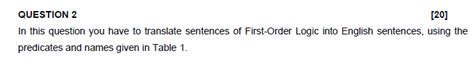 Solved Table QUESTION In This Question You Have To Chegg Com