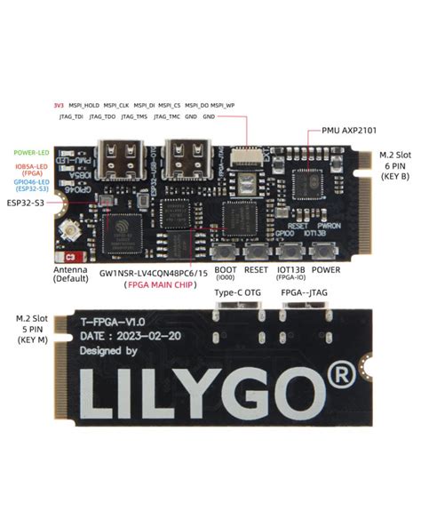 Fpga Lilygo® T Fpga Gowin 4k Esp32 S3
