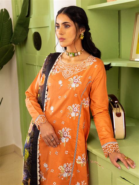 Faeza 3 Piece Unstitched