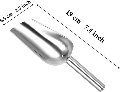 Pinzas Y Cucharas De Hielo Sweet Candy Buffet Plata 1 Juego Yaxa