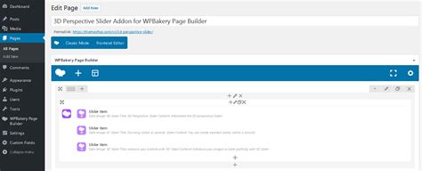 3d Perspective Slider Addon For Wpbakery Page Builder By Themeofwp