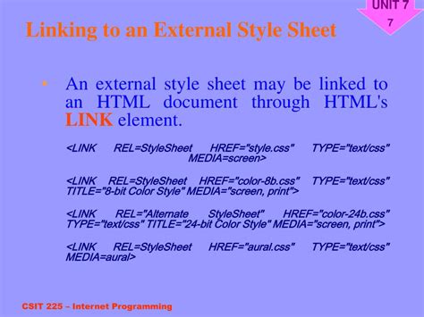 Ppt Csit225 Internet Programming Powerpoint Presentation Free