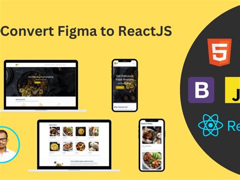 convert figma to reactjs upwork