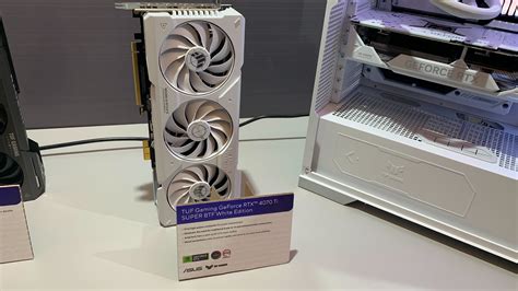Asus Shows Off Its Btf Gpus And Motherboards At Ces 2024 Another Way