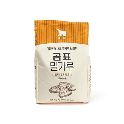 곰표 밀가루 강력다목적용 25kg 파라도