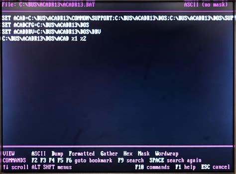 AutoCad 12 13 DOS Issue AutoCAD Museum AutoCAD Forums