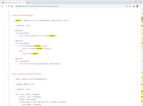 Improve Documentation On Panel Widget Option Parameters · Issue 1893 · Holovizpanel · Github