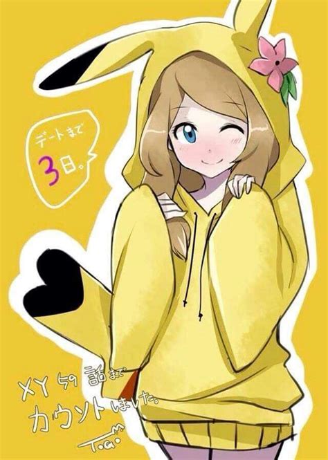 Serena Dressed As Pikachu I Give Good Credit To Whoever Made This Pokemon Ash E Serena