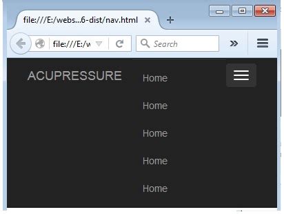 Javascript Twitter Bootstrap Nav Bar Drop Down Not Working Properly Stack Overflow