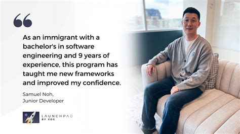 Launchpad By Vog Meet Samuel Noh One Of Our Recent Launchpad