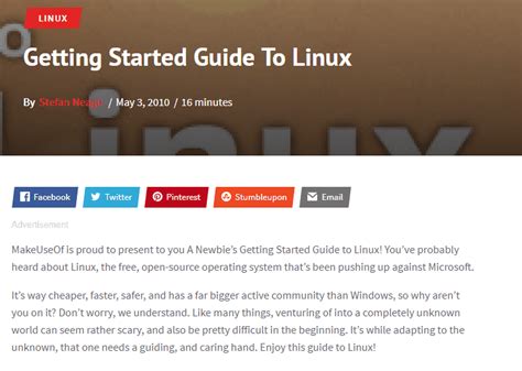 Top 20 Best Websites To Learn Linux Online In 2019