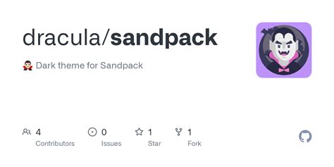 Github Draculasandpack 🧛🏻‍♂️ Dark Theme For Sandpack