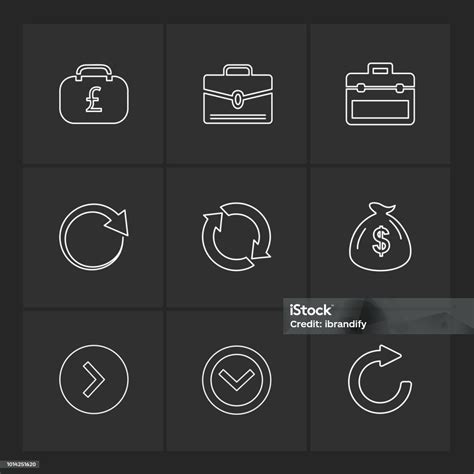 Arrows Directions Pointer Arrow User Interface Pointer Eps Icons Set