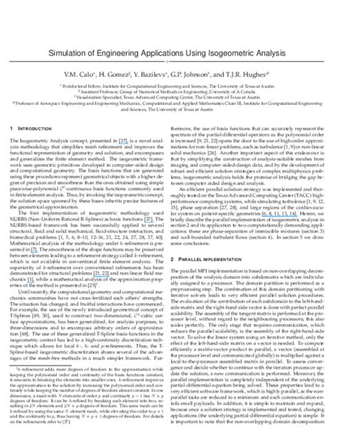 Simulation Of Engineering Applications Using Isogeometric Analysis