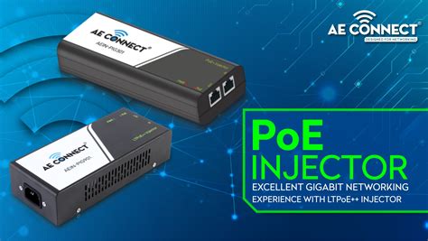 poe injector excellent gigabit networking experience