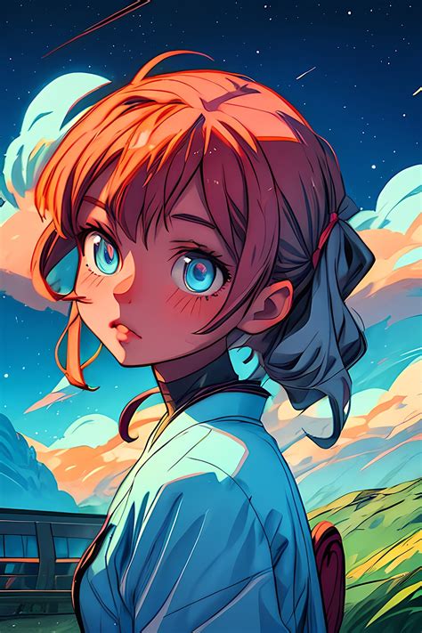 Download Ai Generated Girl Anime Royalty Free Stock Illustration