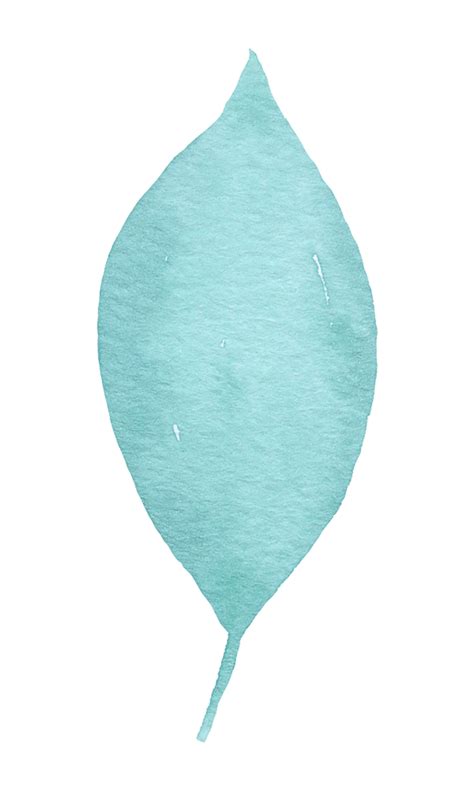 Green Leaf Element Watercolor 10219760 Png