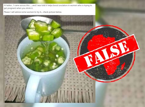 No Evidence That Okra Steeped In Water Will Help You Get Pregnant