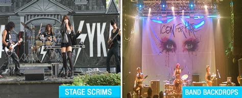 10 Amazing Photos Of Band Backdrops And Stage Scrims