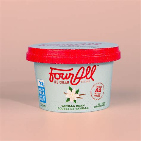 Vanilla Bean Mini Pack Four All Ice Cream