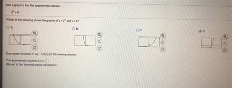 Solved Use A Graph To Find The Approximate Solution Which Chegg