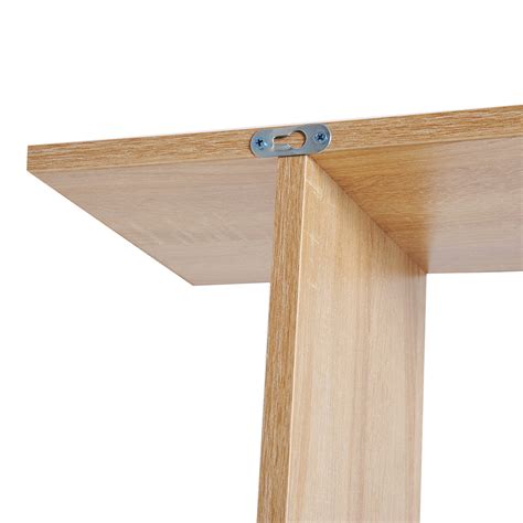 6 Tier Wooden Modern S Shaped Shelf Unit Storage Display Ebay