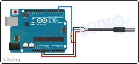 Ds18b20 Temperature Sensor Arduino Tutorial 4 Examples 45 Off
