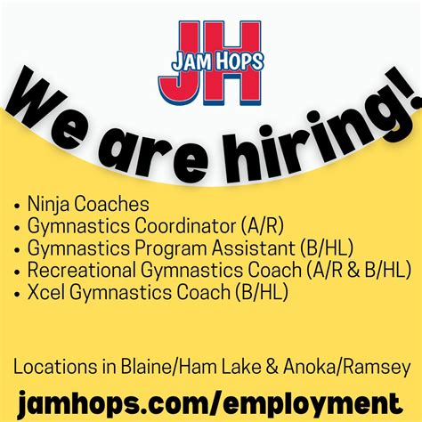Remember Jam Hops When You Are Thinking About Looking For Work We Are