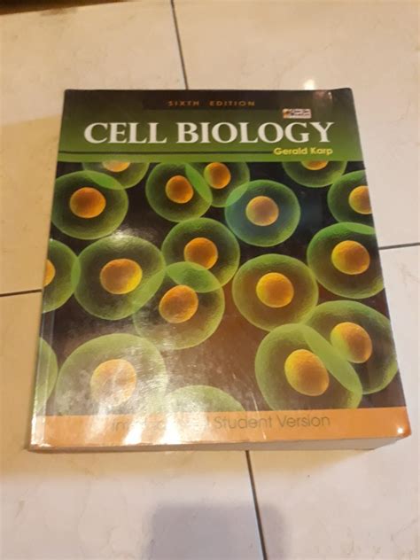 Cell Biology Hobbies And Toys Books And Magazines Textbooks On Carousell