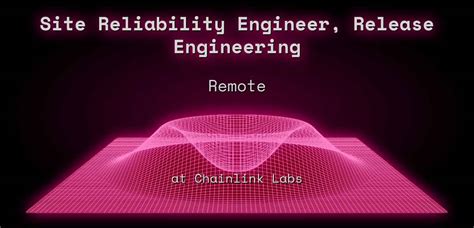 Web3 Site Reliability Engineer Release Engineering Remote At Chainlink Labs