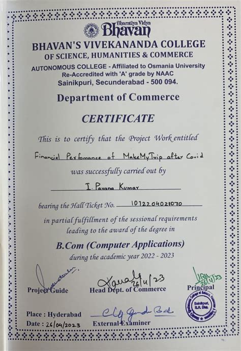 Pavana Kumar On Linkedin Bhavans