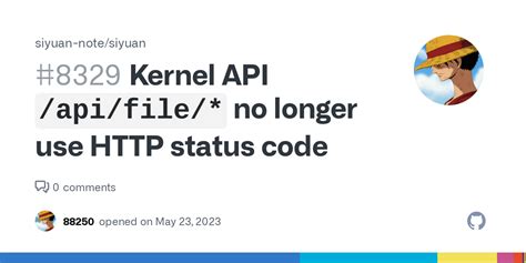 kernel api ` api file ` no longer use status code · issue 8329