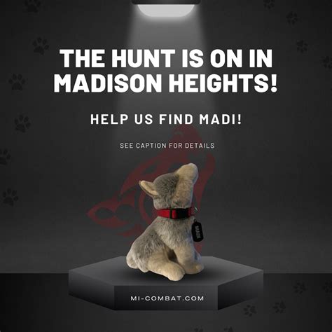 Our Madison Heights Scavenger Hunt Starts Now Mi Combat