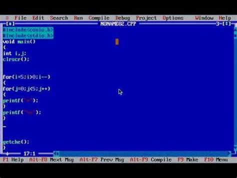 C C Programming For Beginners In Turbo C Tutorial Looping Statements For Loop And While