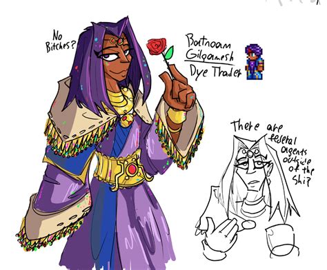 Mod Eater Npc The Dye Trader By Drzootsuit On Newgrounds