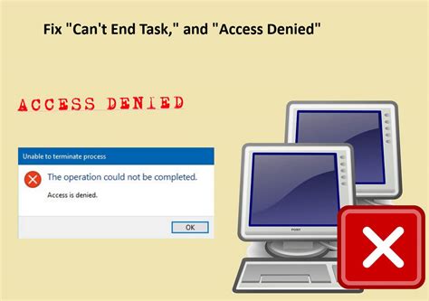 Can T End Task Access Denied FIXED